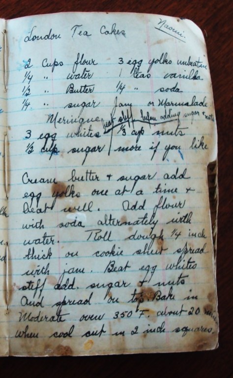 London Tea Cakes Recipe | My Aunt the WAC